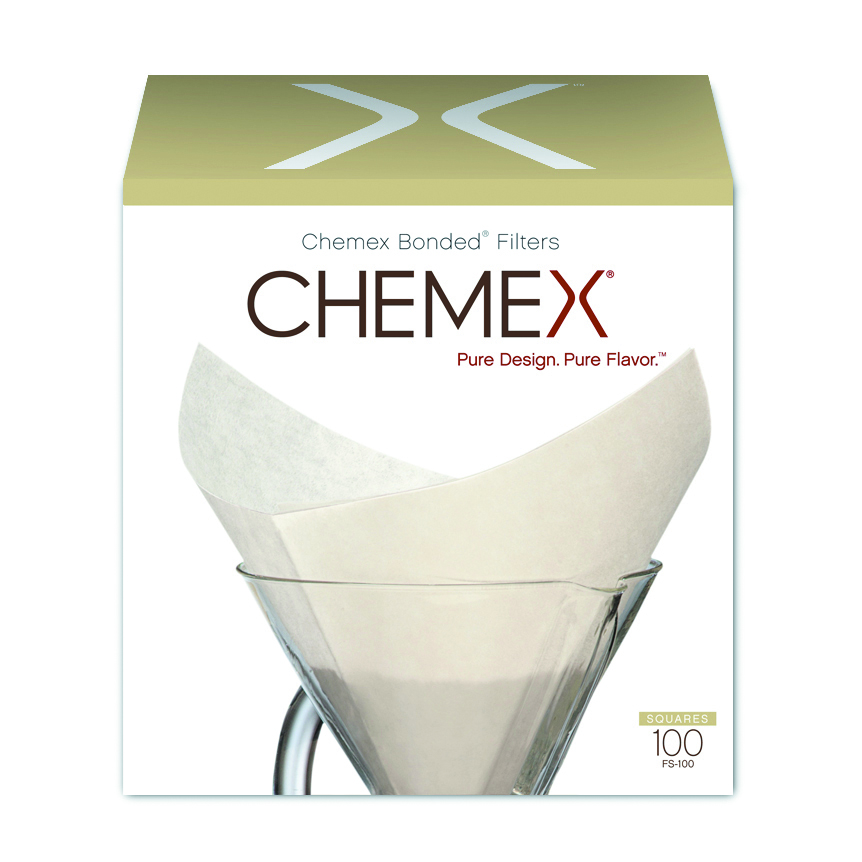 CHEMEX - 100 white filters for Coffeemaker 6 to 10 cups
