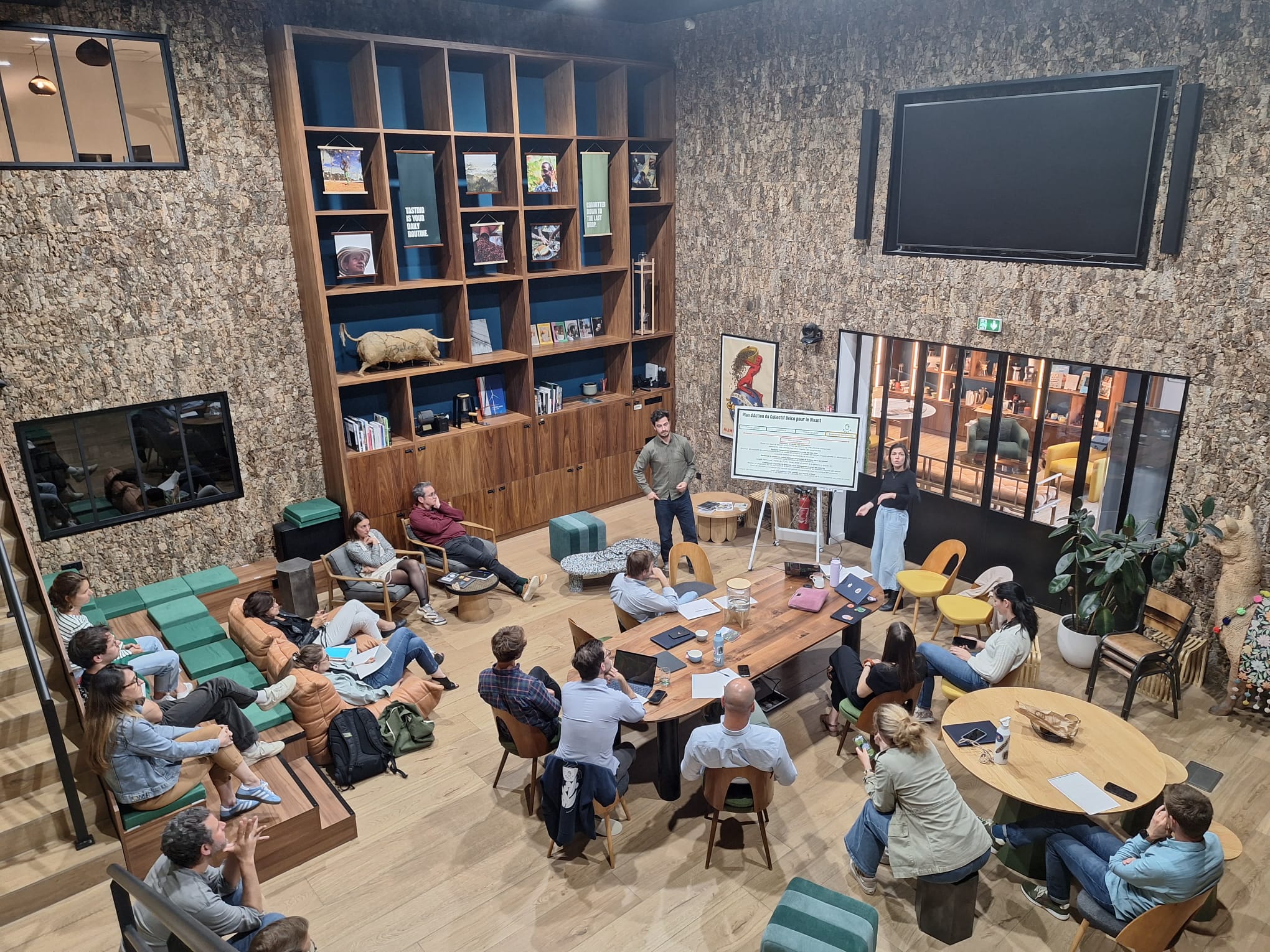 How was born the Belco Collective for the living?